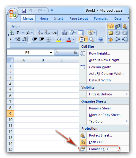 Where Is Format Cells In Microsoft Excel 2007 2010 2013 2016 2019 